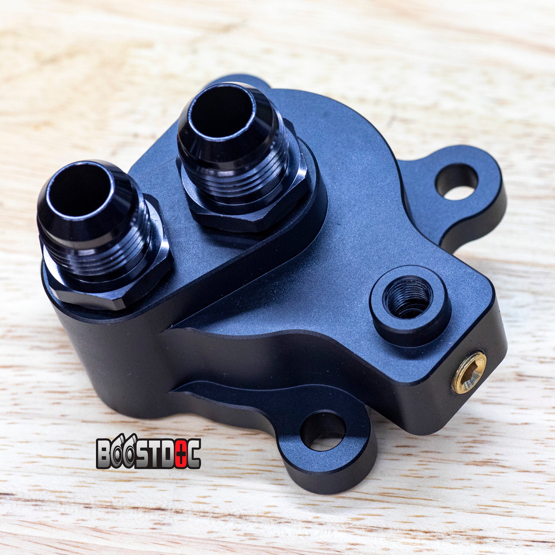 Billet RB Oil Cooler Outlets – for Remote Oil Cooler Kits