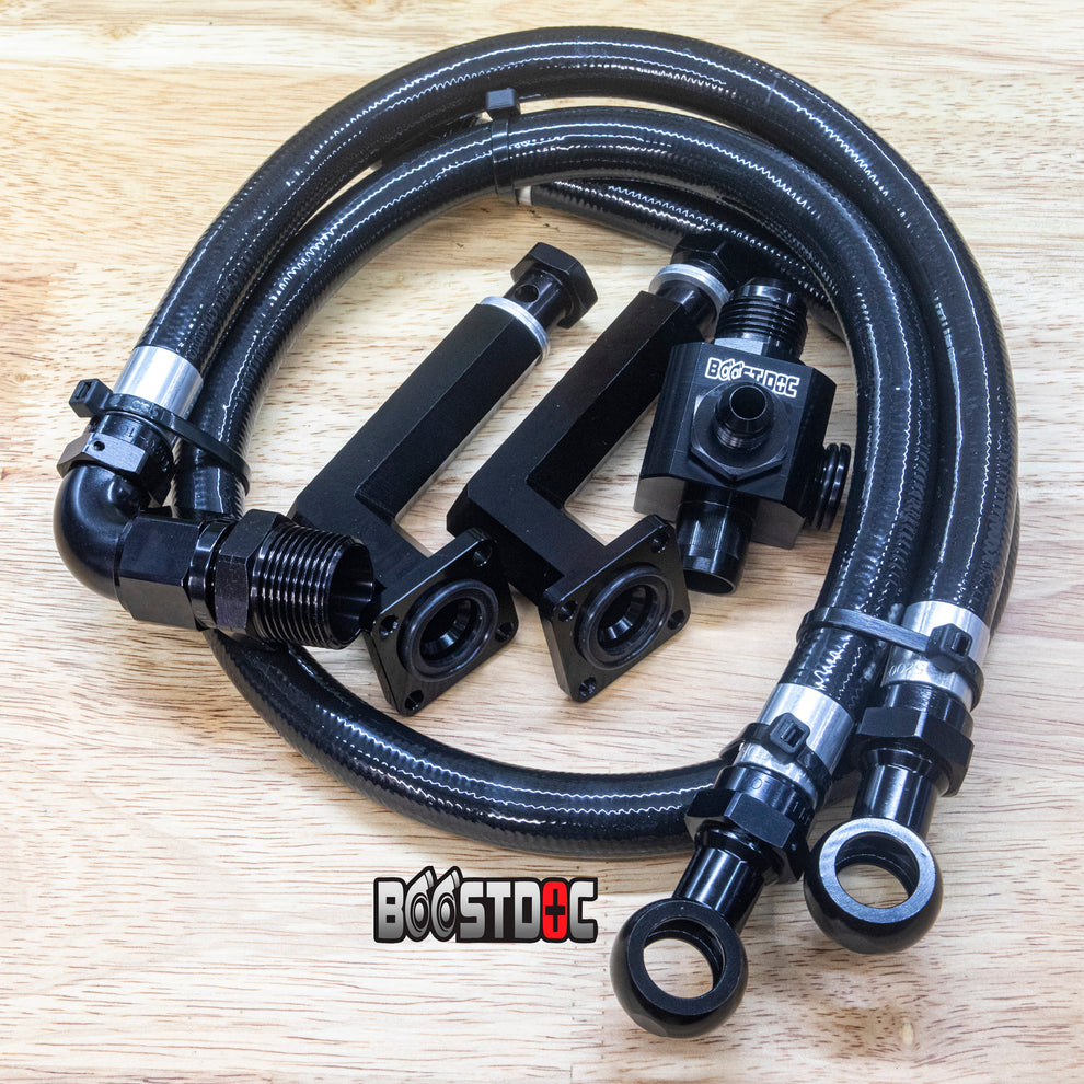 RB Upgraded AN Heater Hose and Outlet Replacement Kit GTR RB26 RB25